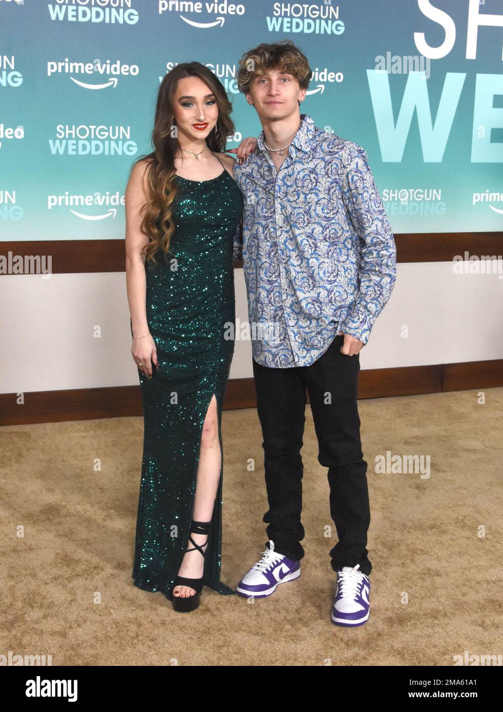 Hollywood, California, USA 18th January 2023 McKenzi Brooke and Reif Harrison attend Prime Video ...