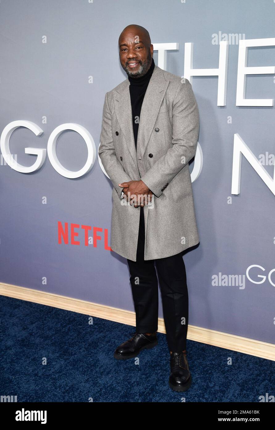 Malik Yoba attends the Netflix special screening of "The Good Nurse" at ...