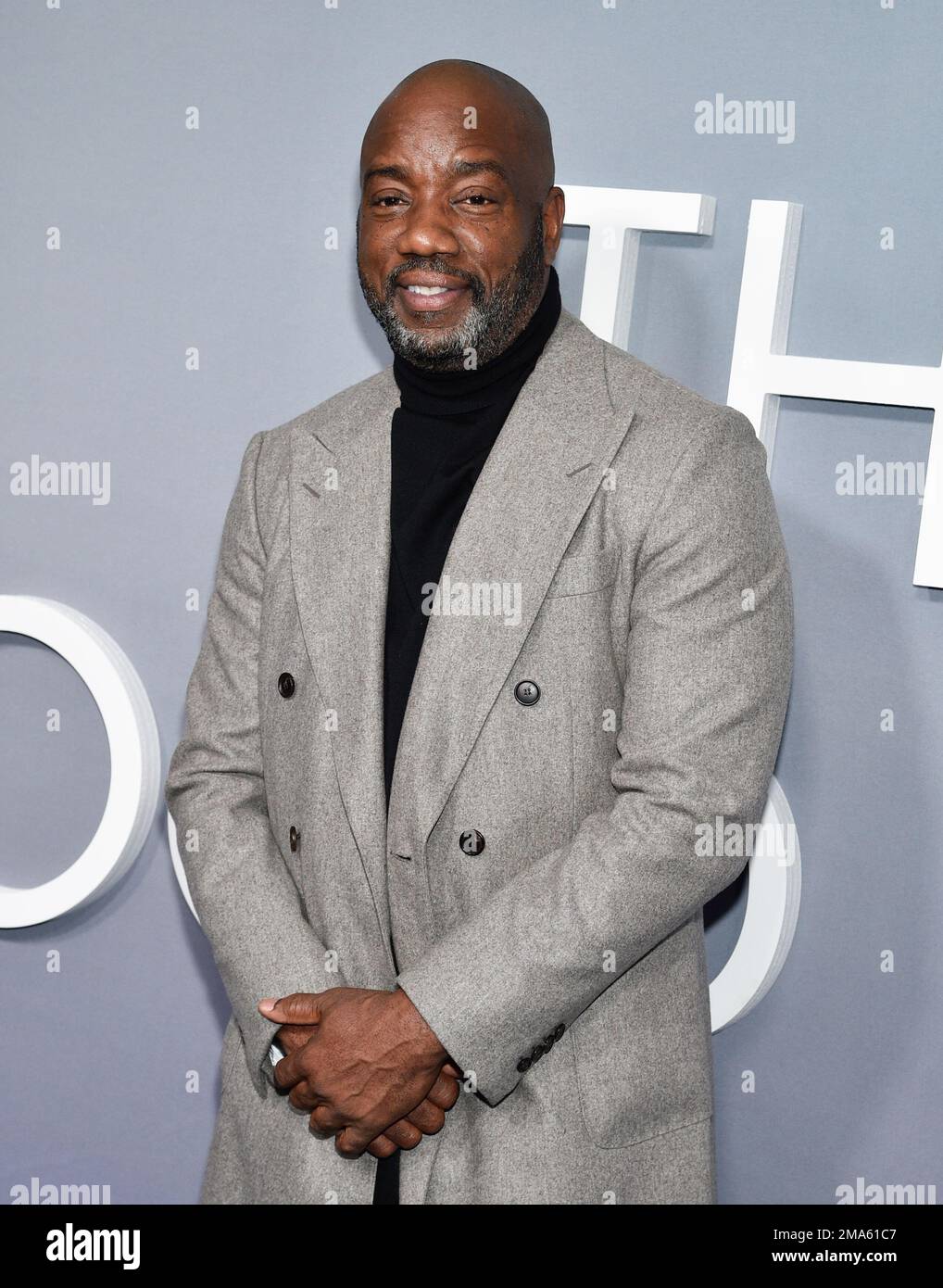 Malik Yoba attends the Netflix special screening of "The Good Nurse" at ...