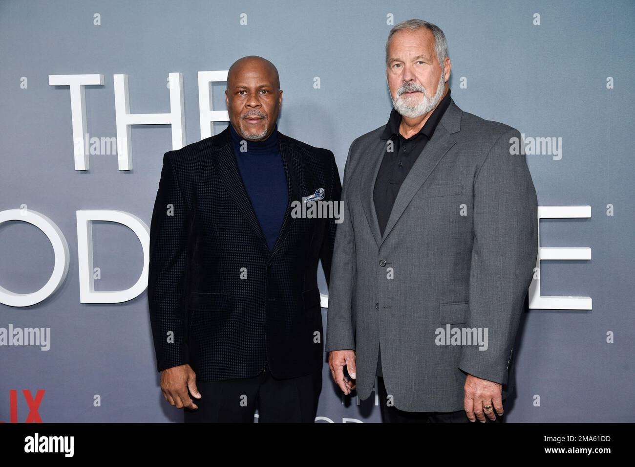 Real life subjects of the film Daniel Baldwin, left, and Timothy Braun ...