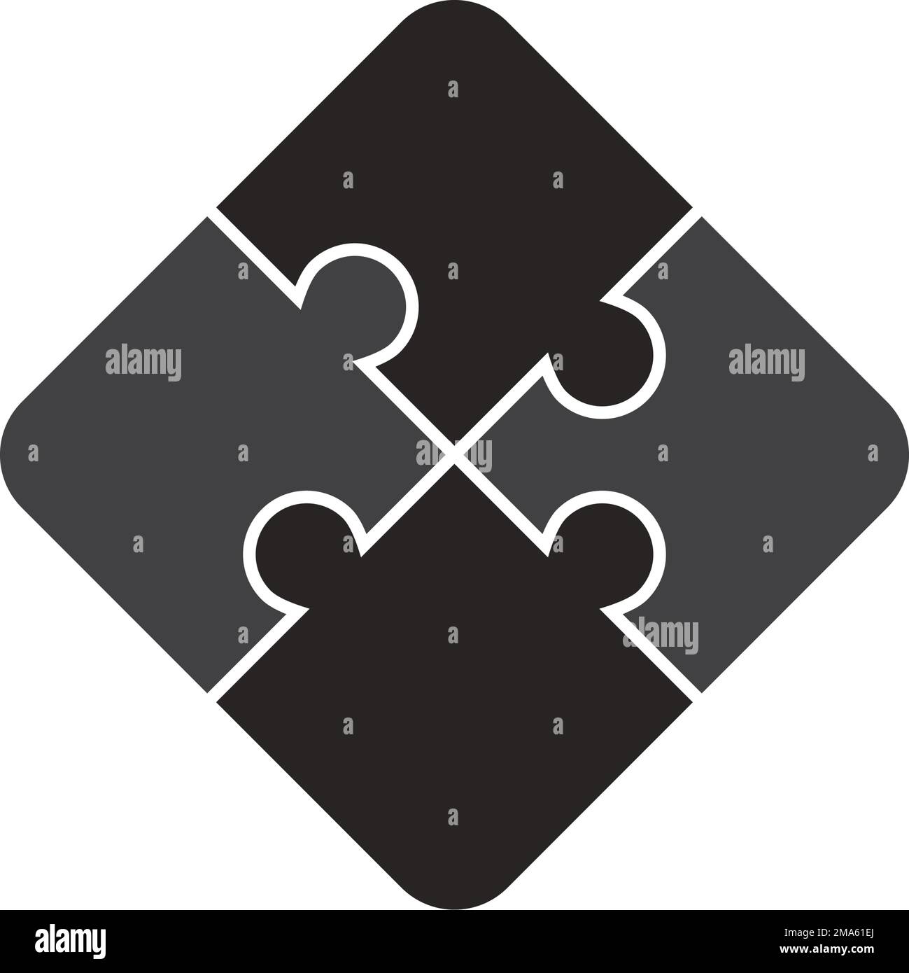 puzzle icon vector illustration logo design Stock Vector Image & Art ...