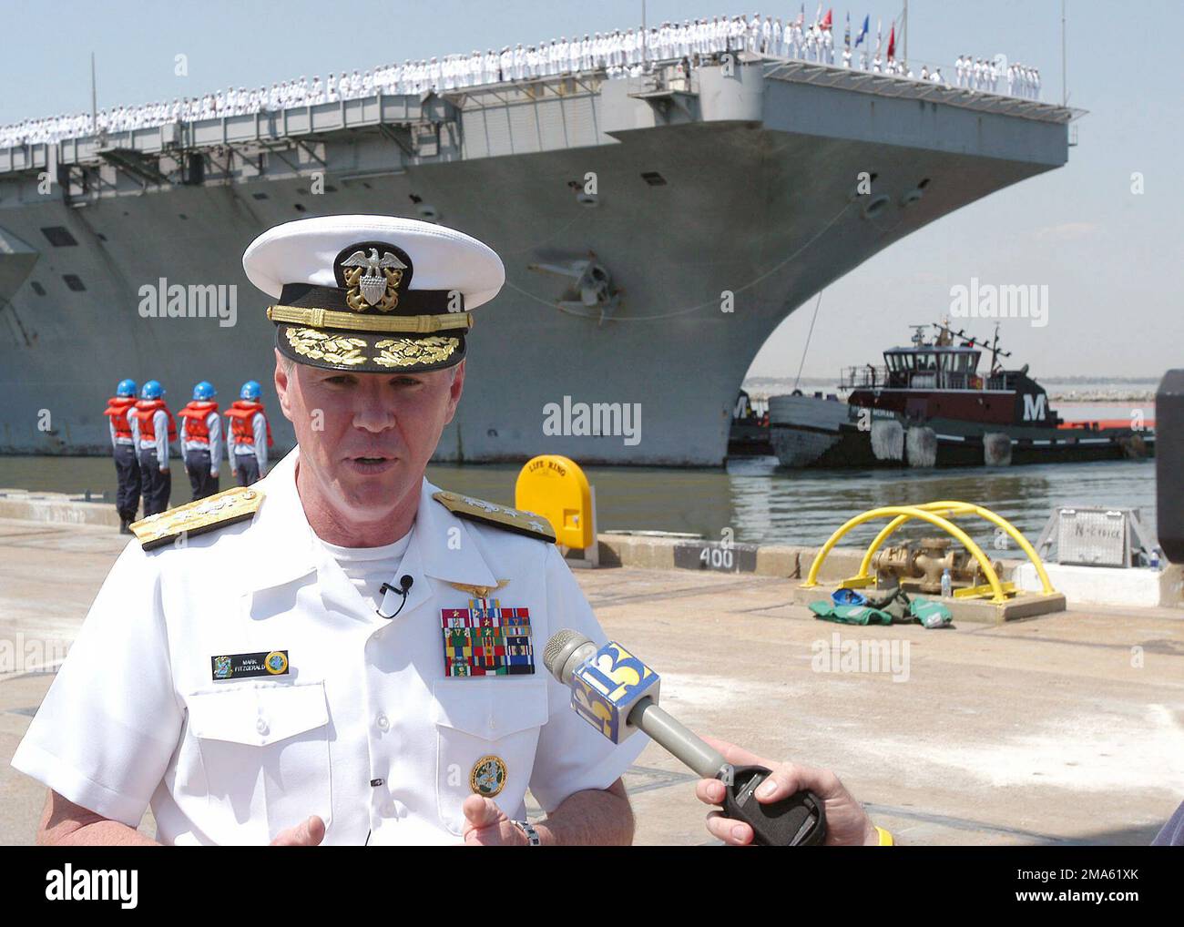 Vadm mark p fitzgerald hi-res stock photography and images - Alamy