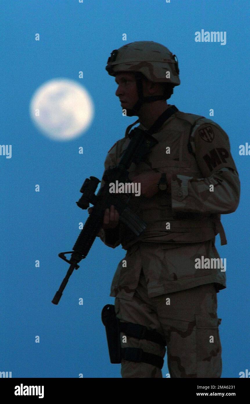 050423-N-6501M-003. Base: Fob Hotel, Najaf Country: Iraq (IRQ) Scene ...