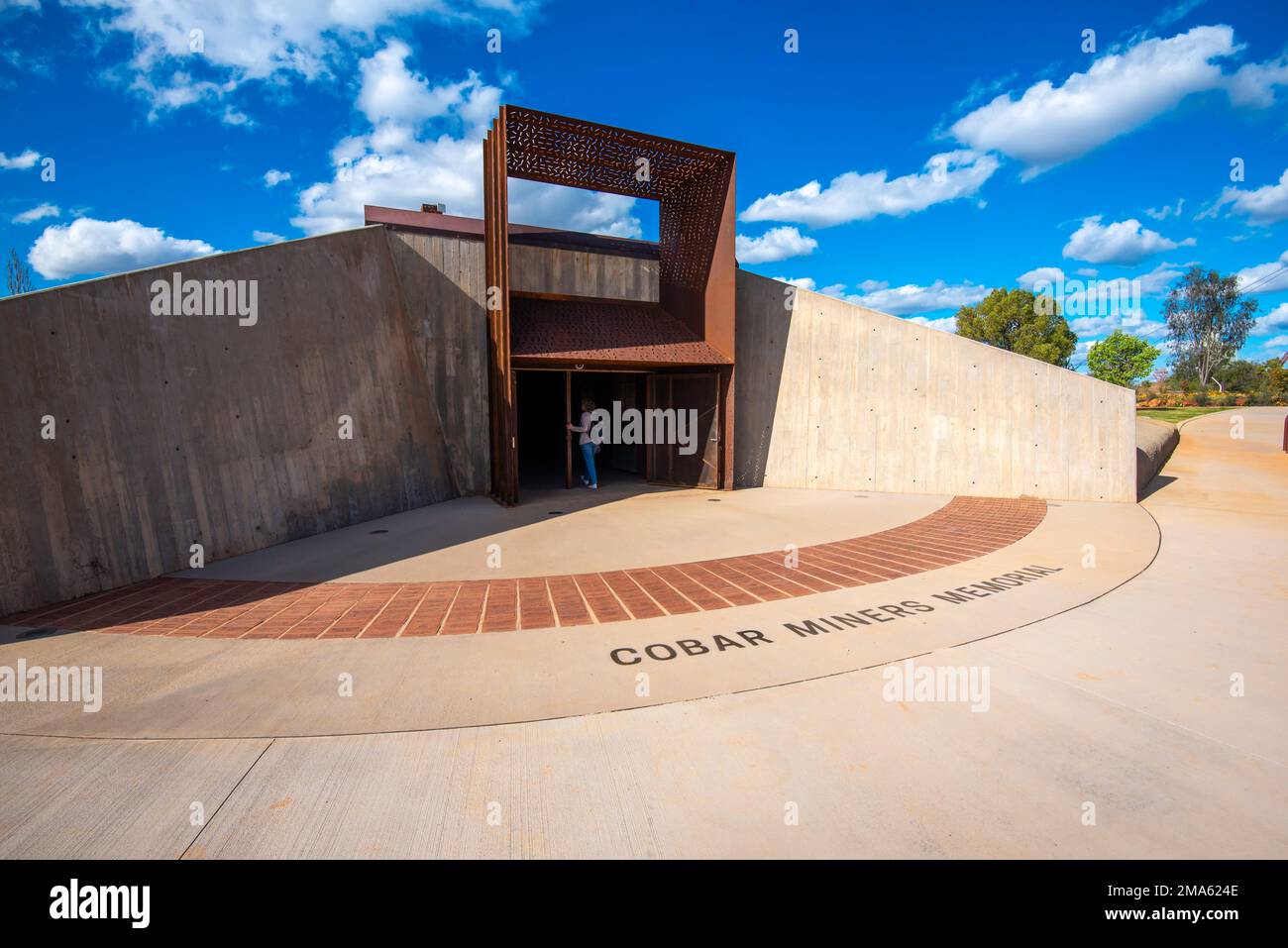 The Cobar Miners Heritage Park in northwest New South Wales, Australia ...