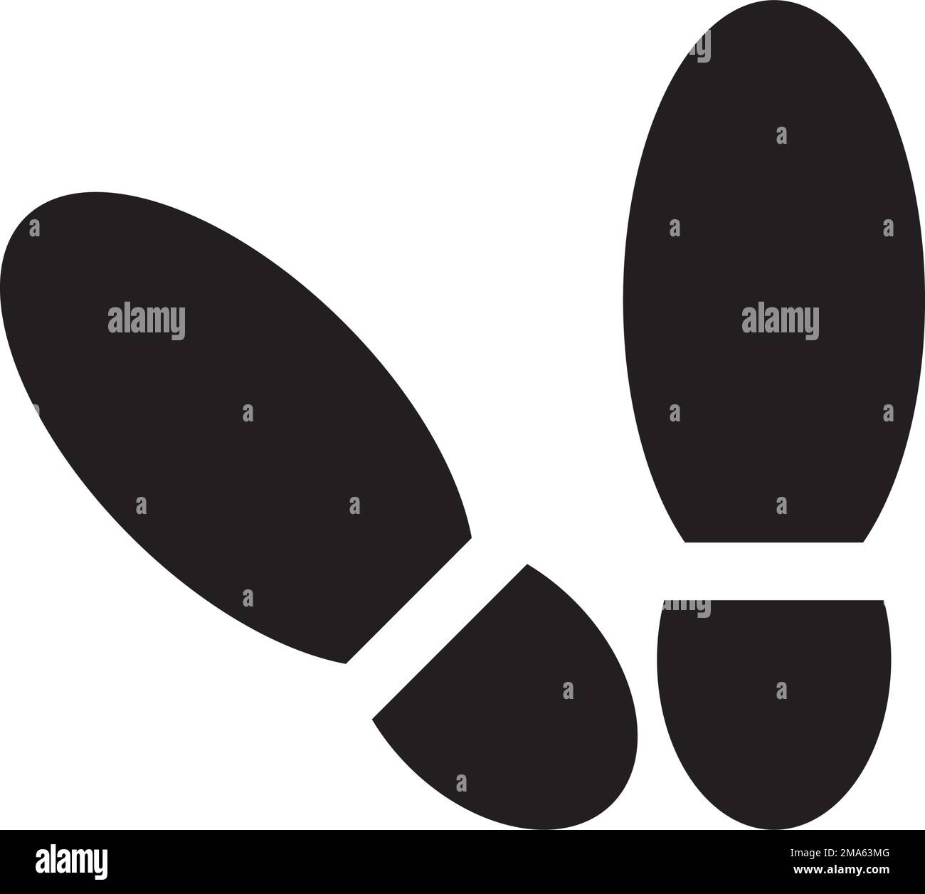 shoe trail icon vector illustration logo design Stock Vector Image ...