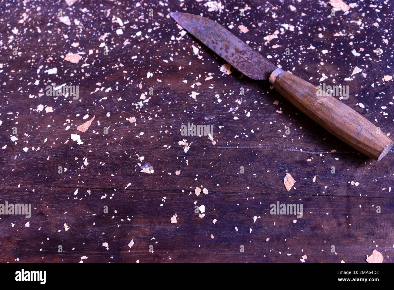 Broken knife blade image background Stock Photo - Alamy