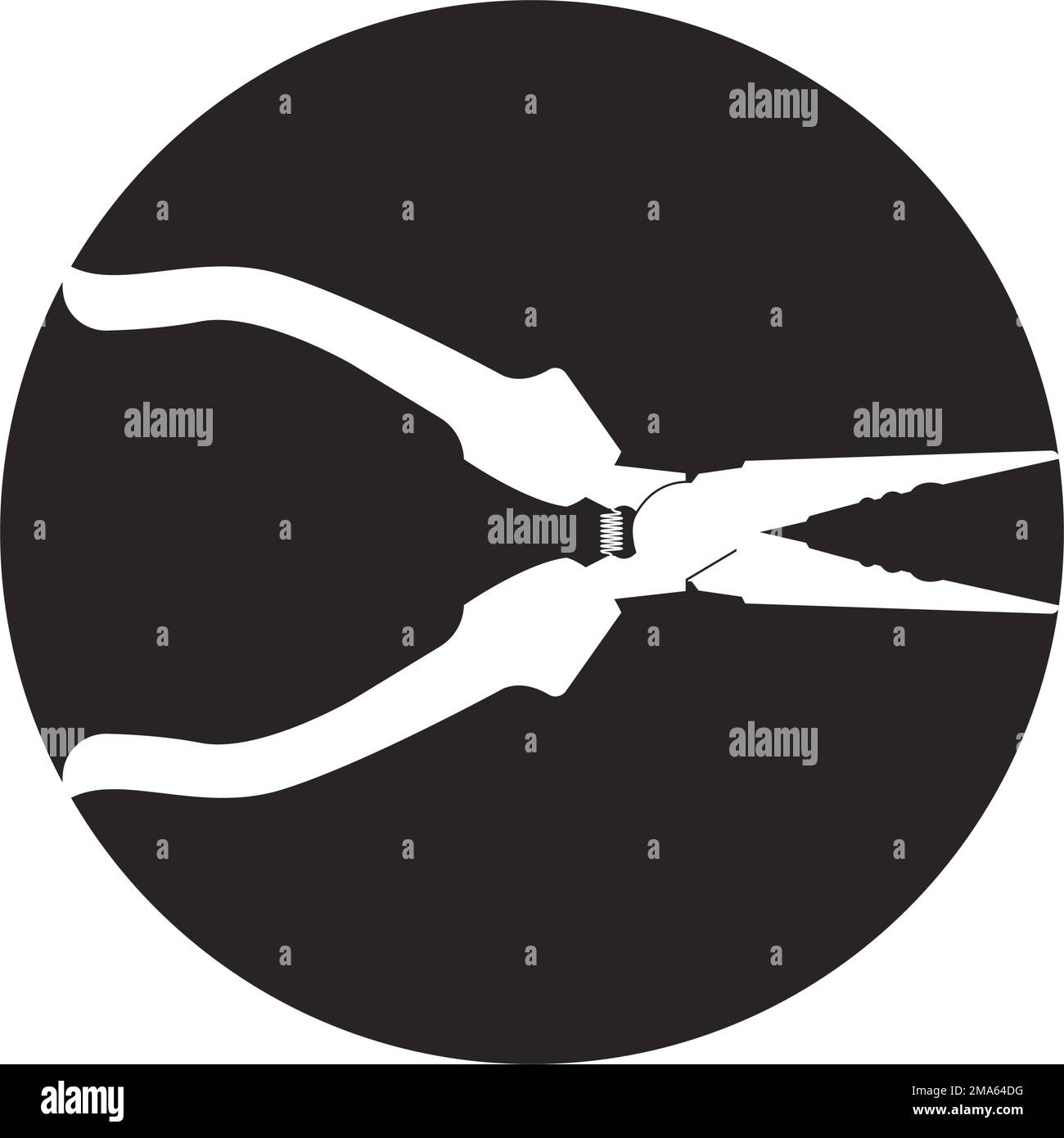 pliers icon vector illustration symbol design Stock Vector Image & Art ...