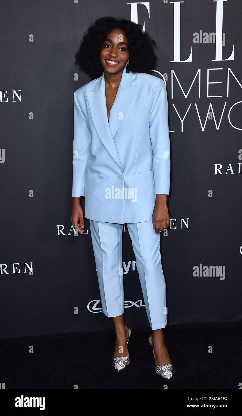 Ayo Edebiri arrives at the 29th annual ELLE Women in Hollywood ...