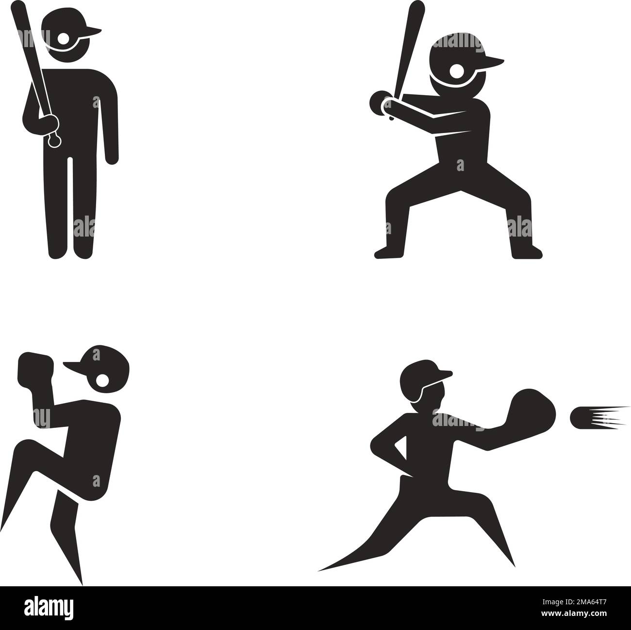 Baseball icon vector illustration logo design template Stock Vector ...