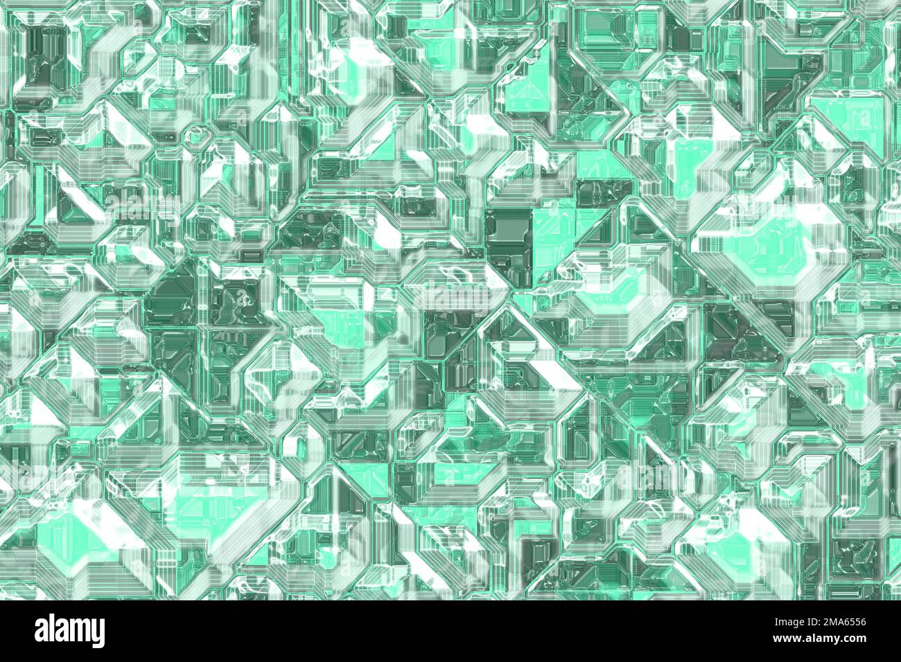 beautiful teal, sea-green cyber electronic pattern computer graphic ...