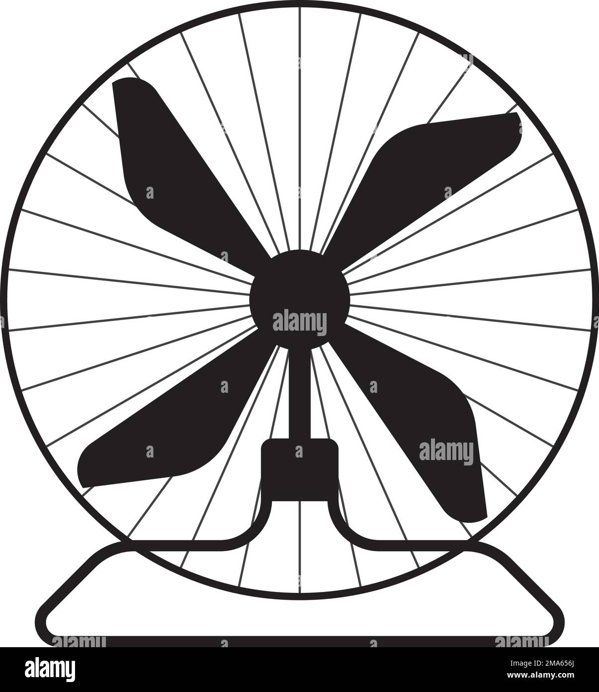 fan icon vector illustration template design Stock Vector Image & Art ...