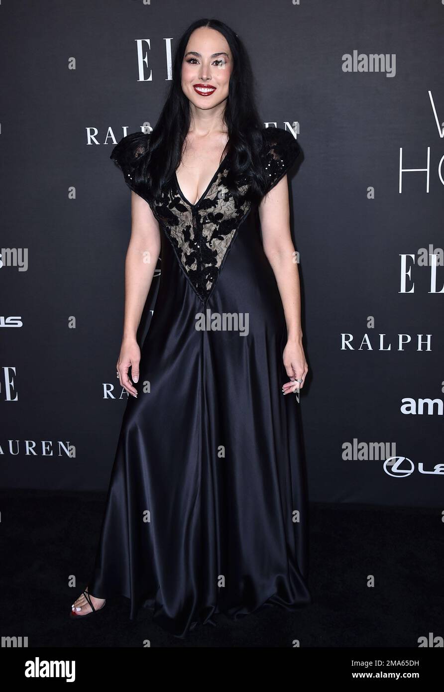 Meena Harris arrives at the 29th annual ELLE Women in Hollywood ...
