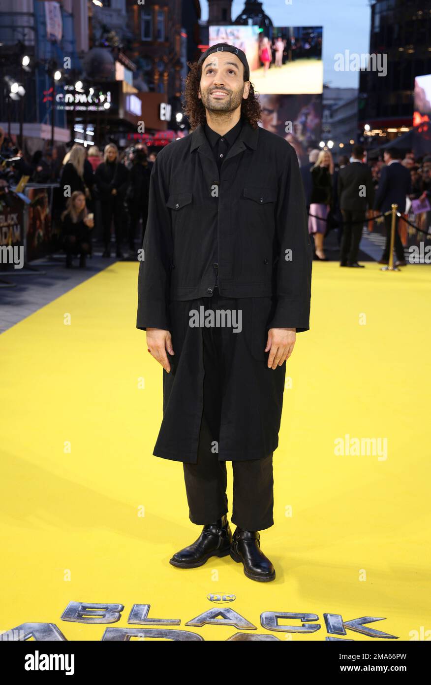 Marwan Kenzari poses for photographers upon arrival for the premiere of ...