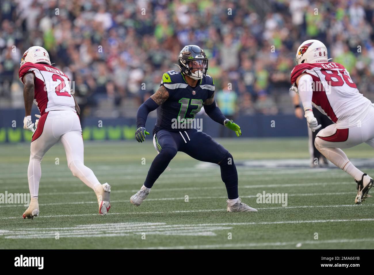 Seattle Seahawks strong safety Josh Jones (13) during an NFL football ...