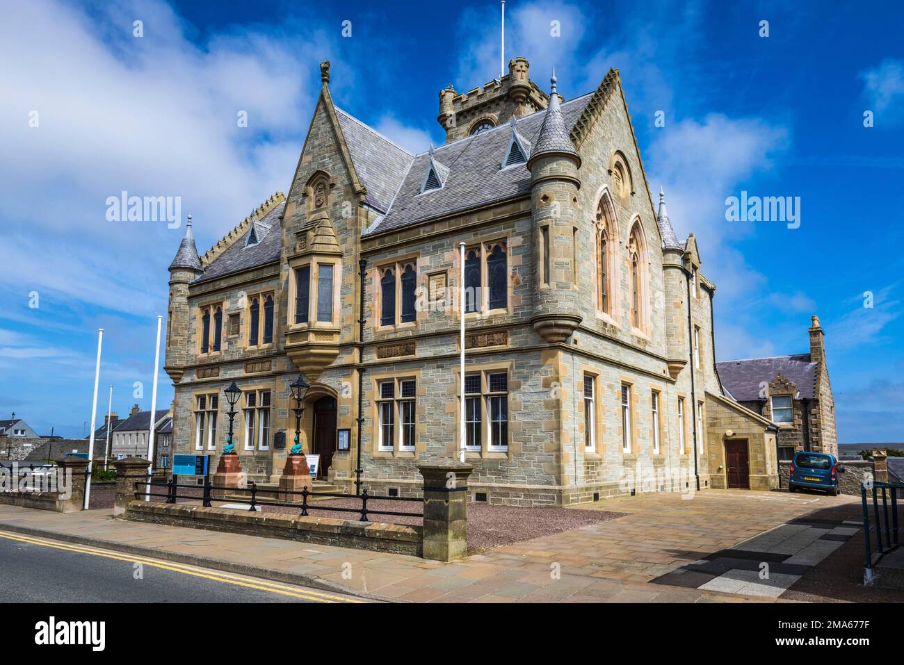 Lerwick town hall shetland hi-res stock photography and images - Alamy