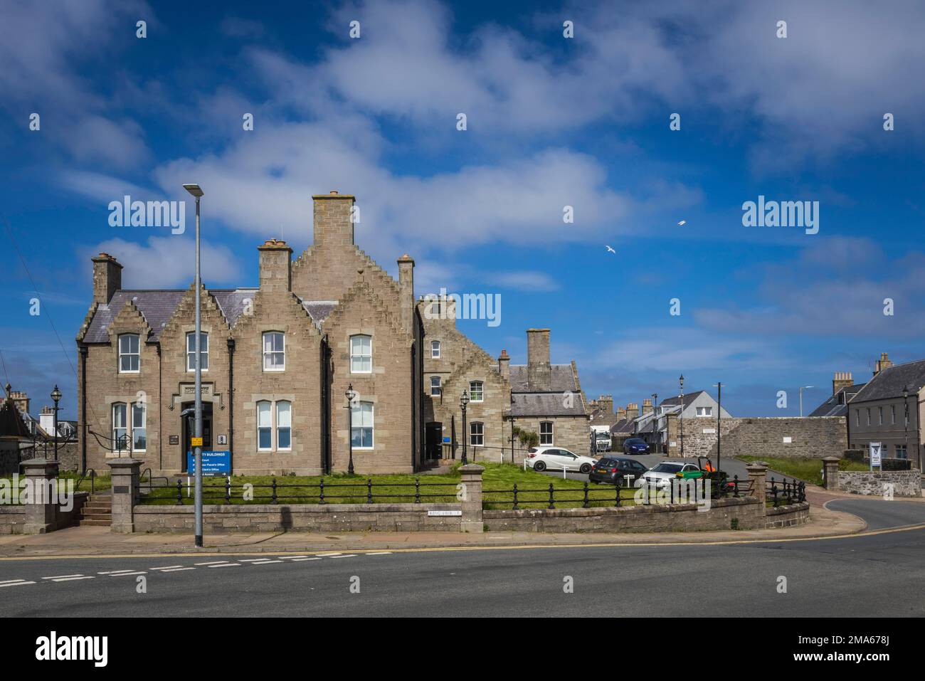 Lerwick Police Station, Shetland Islands, Scotland, United Kingdom ...