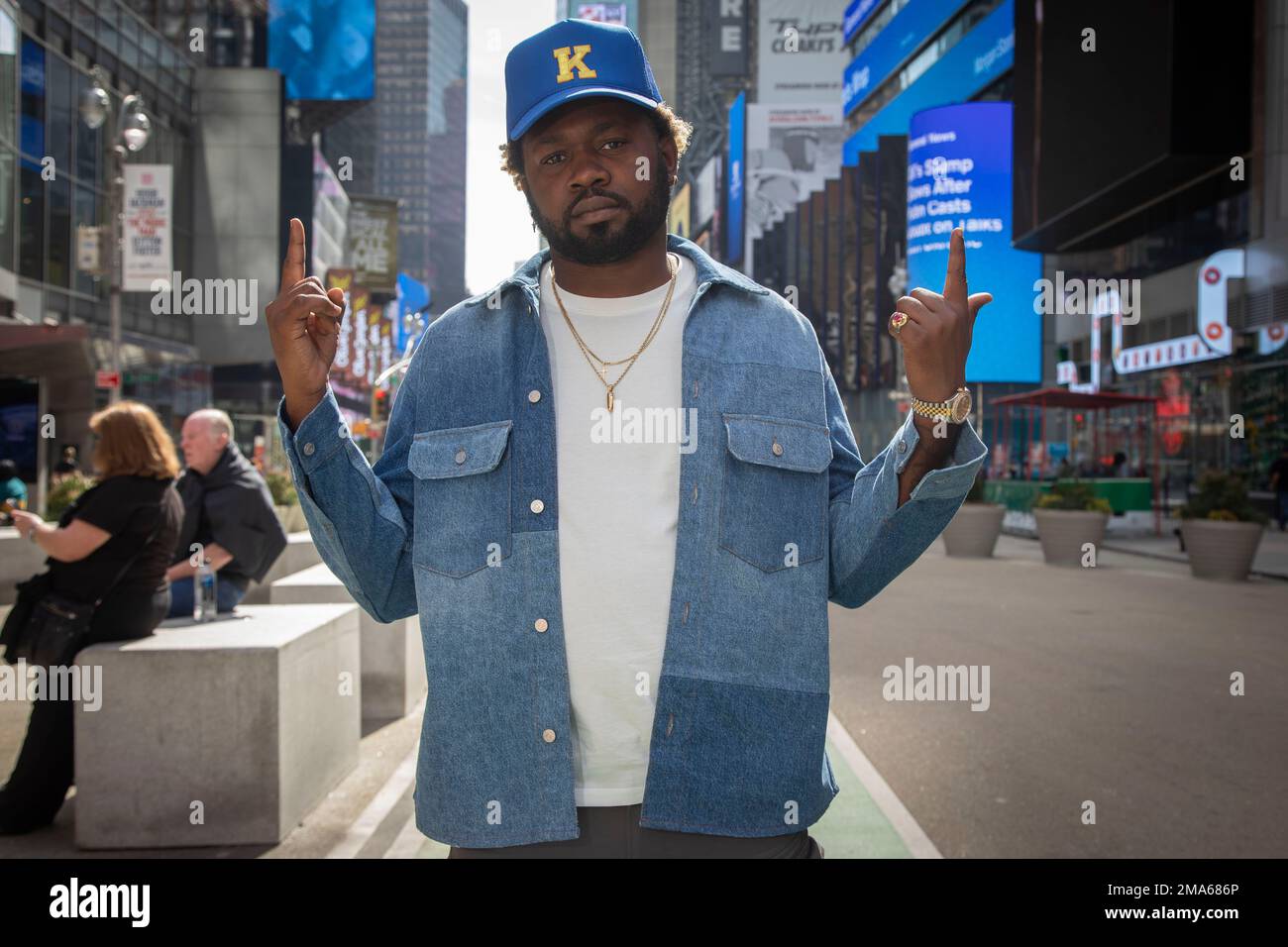Kranium poses for a portrait on Tuesday, March 15, 2022, in New York ...