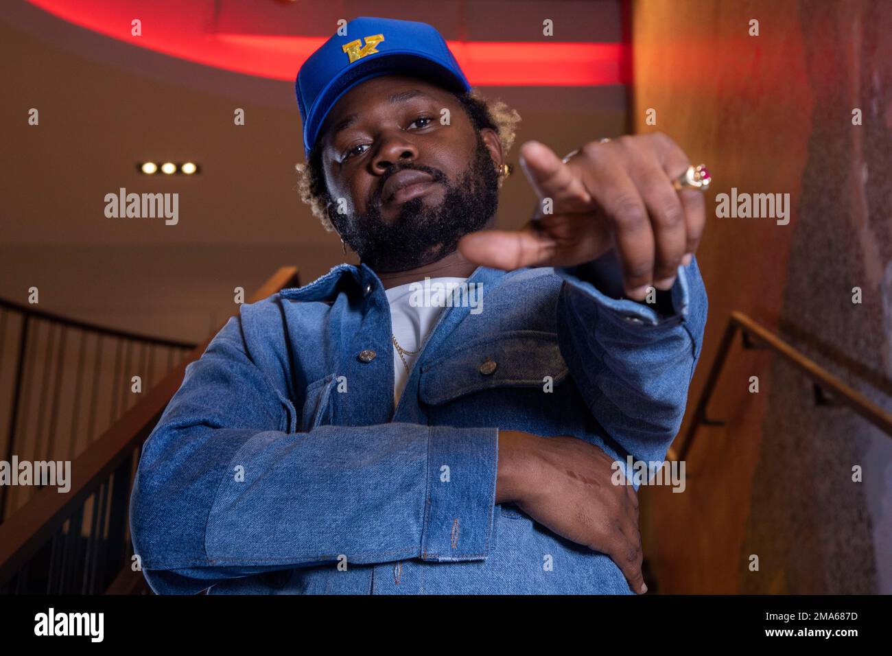 Kranium poses for a portrait on Tuesday, March 15, 2022, in New York ...