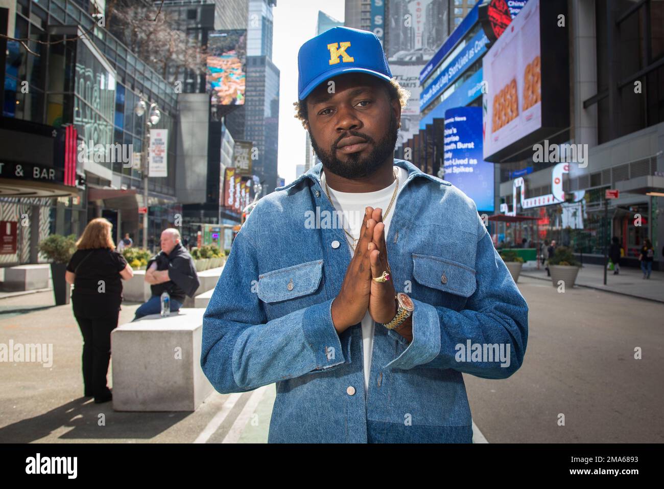 Kranium poses for a portrait on Tuesday, March 15, 2022, in New York ...
