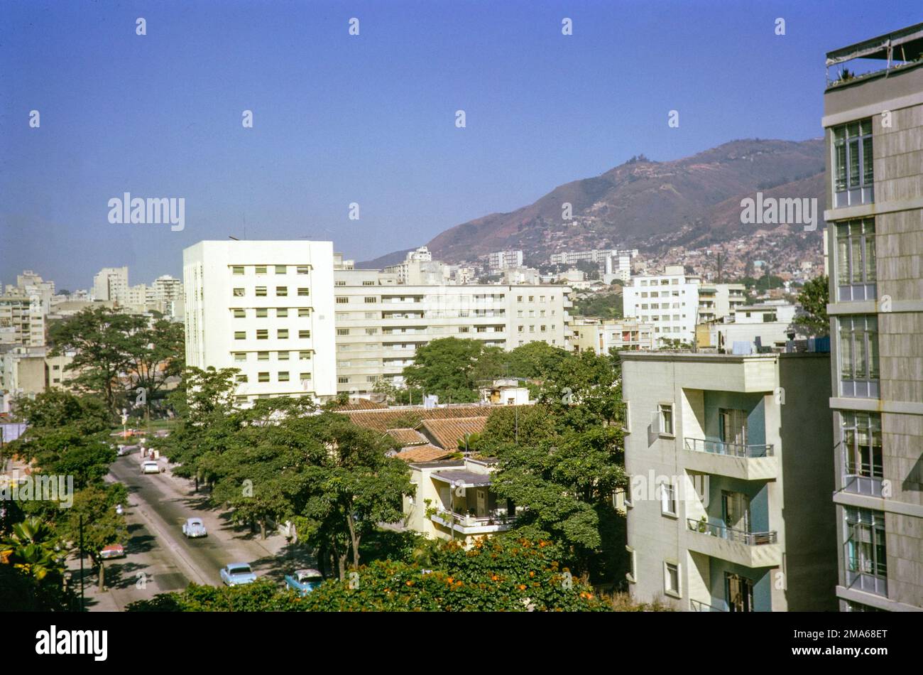 High status housing flats and houses, Caracas, Venezuela, South America ...