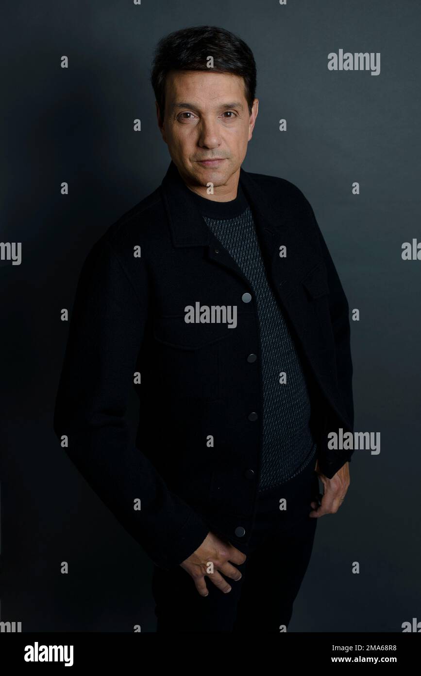Actor Ralph Macchio poses for a portrait in New York on Oct. 4, 2022 ...