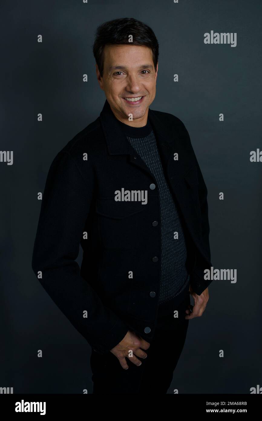 Actor Ralph Macchio poses for a portrait in New York on Oct. 4, 2022 ...