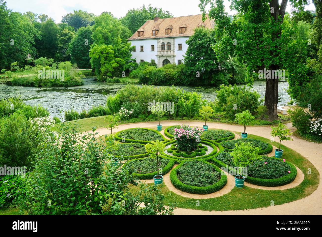 Old Castle, Muskau Park, Prince Pueckler Park, UNESCO World Heritage ...