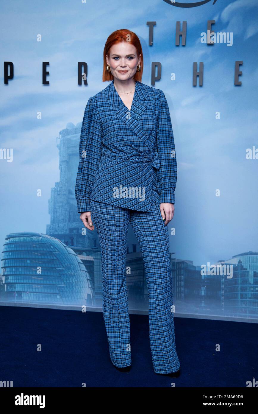 Lindsey Russell poses for photographers upon arrival for the screening ...