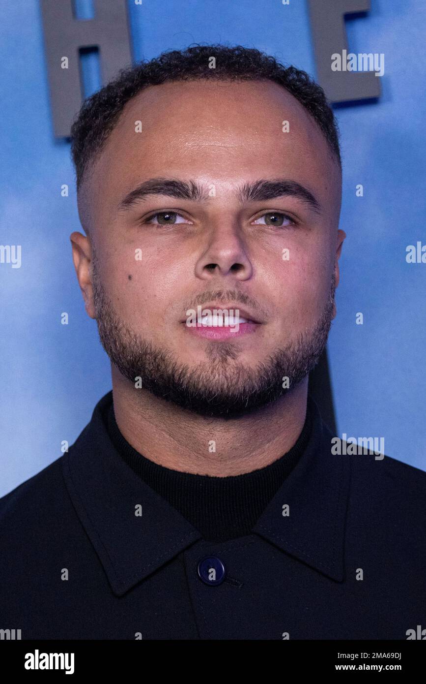 Gavin Dunn poses for photographers upon arrival for the screening of ...