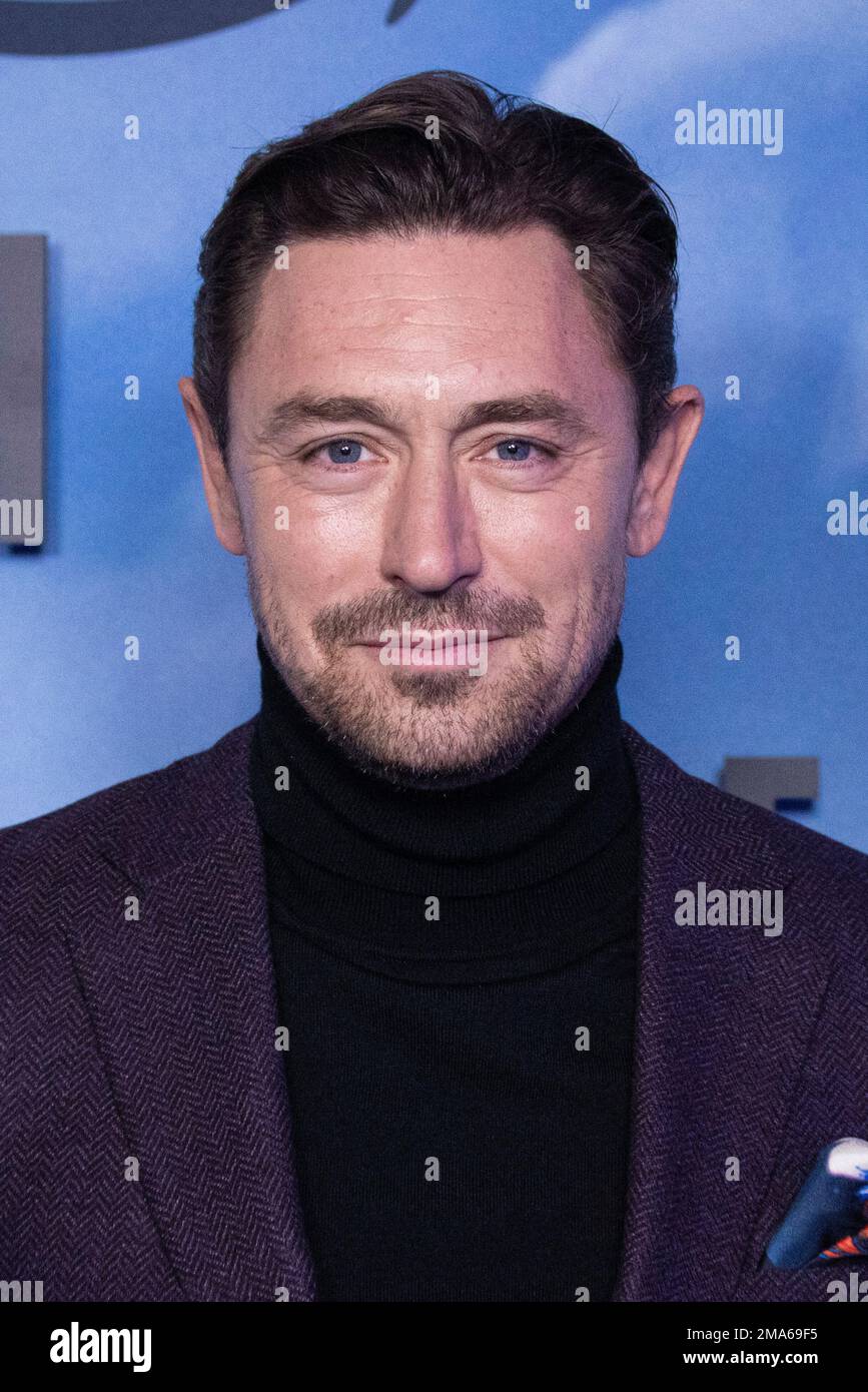 JJ Feild poses for photographers upon arrival for the screening of the ...