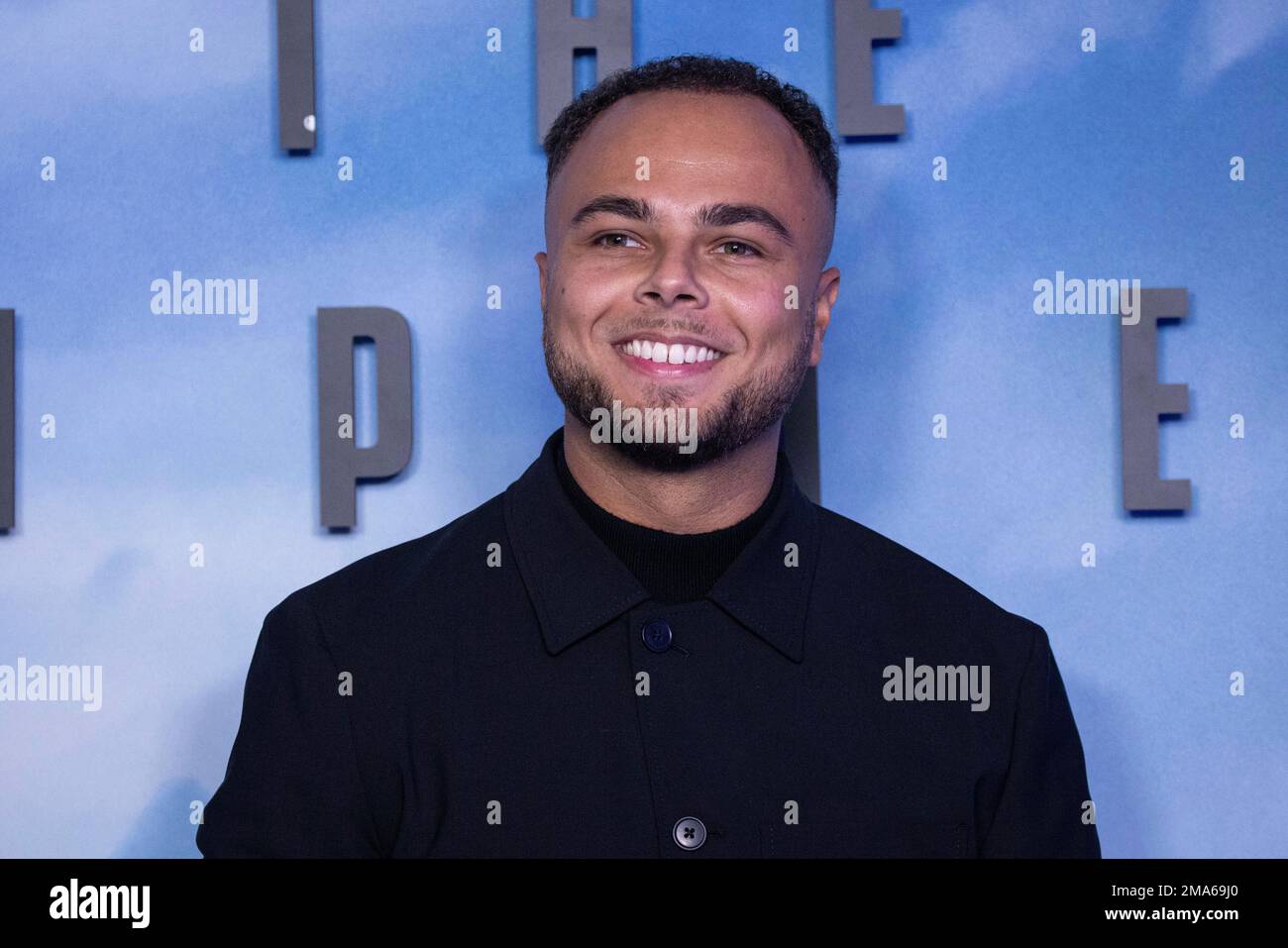 Gavin Dunn poses for photographers upon arrival for the screening of ...