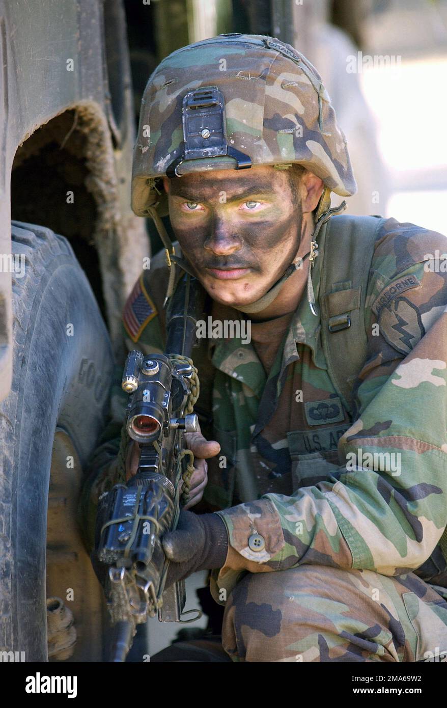 050624-A-0000P-051. [Complete] Scene Caption: US Army (USA) Private ...