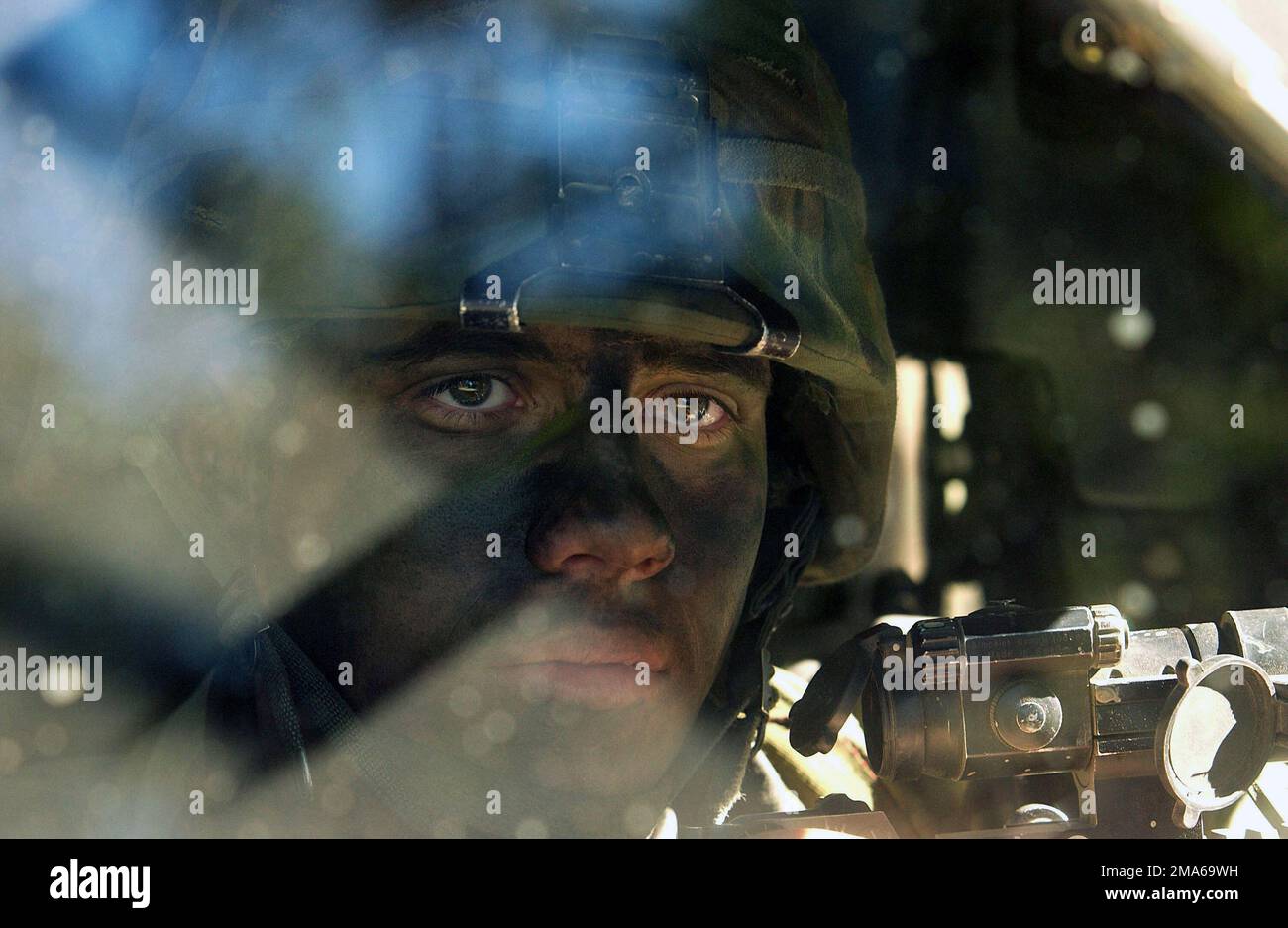 050624-A-0000P-069. [Complete] Scene Caption: A US Army (USA) Soldier ...