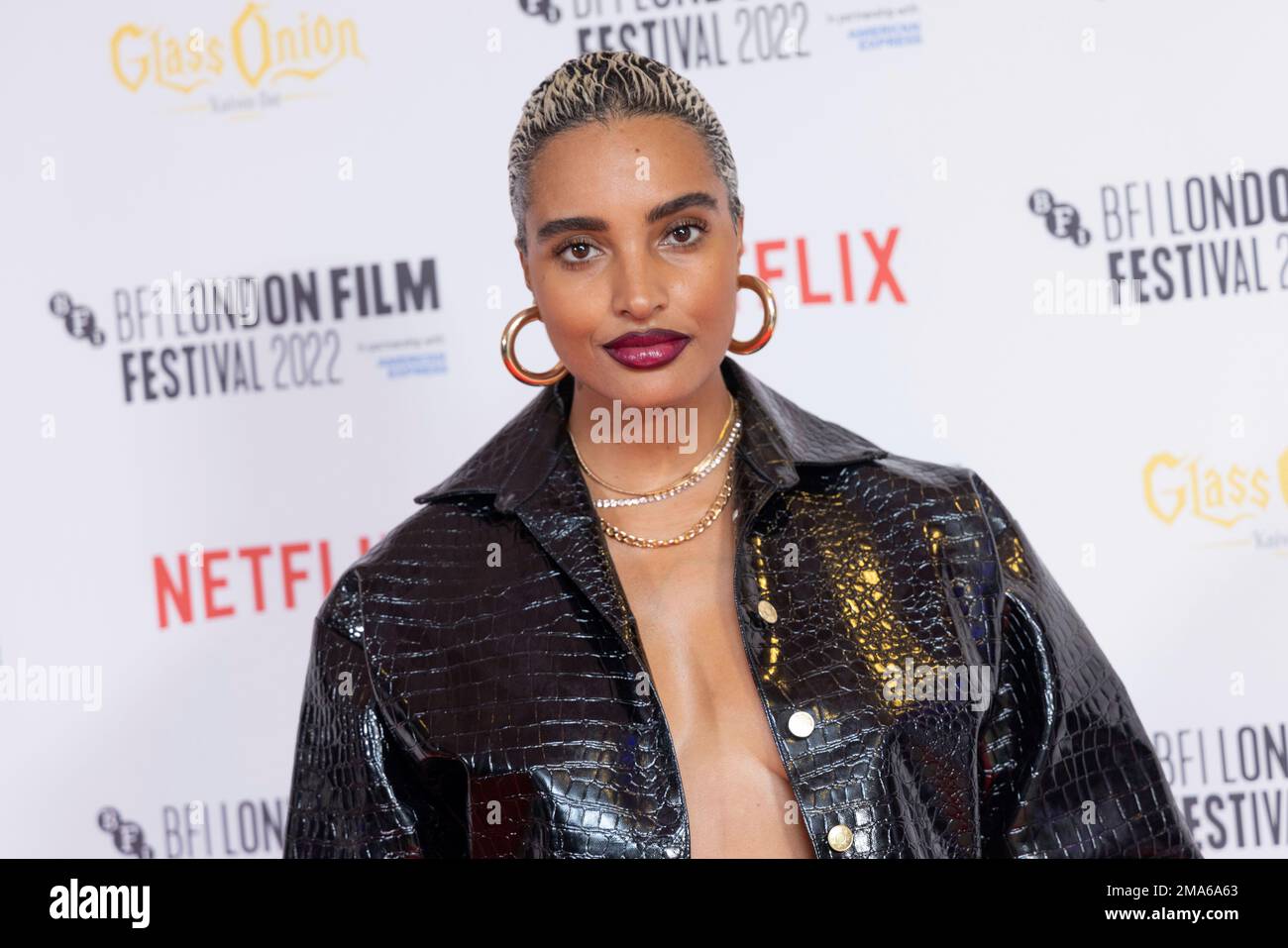 Stephanie Silva poses for photographers upon arrival for the premiere ...