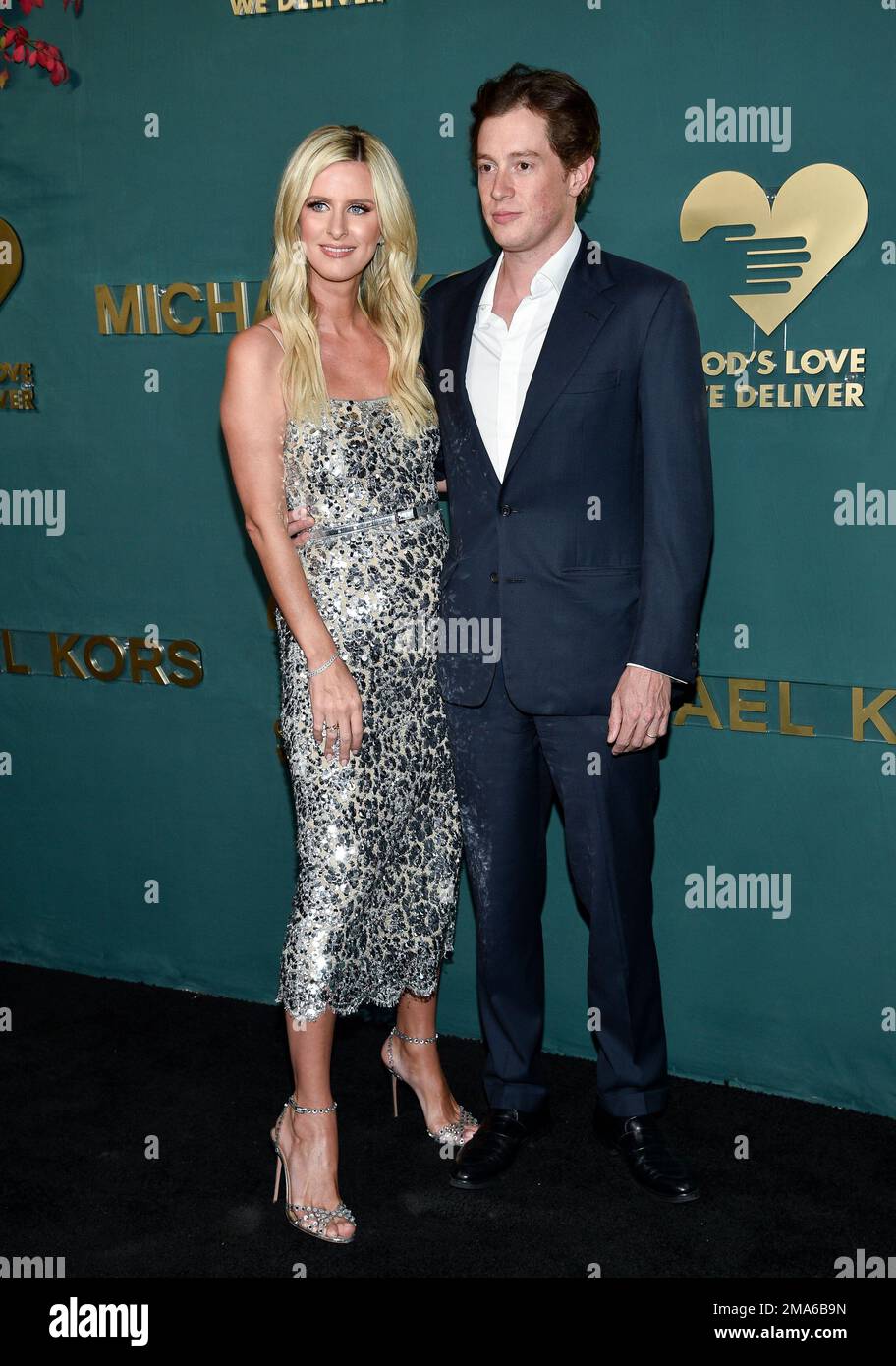 Nicky Hilton Rothschild, left, and husband James Rothschild attend the ...