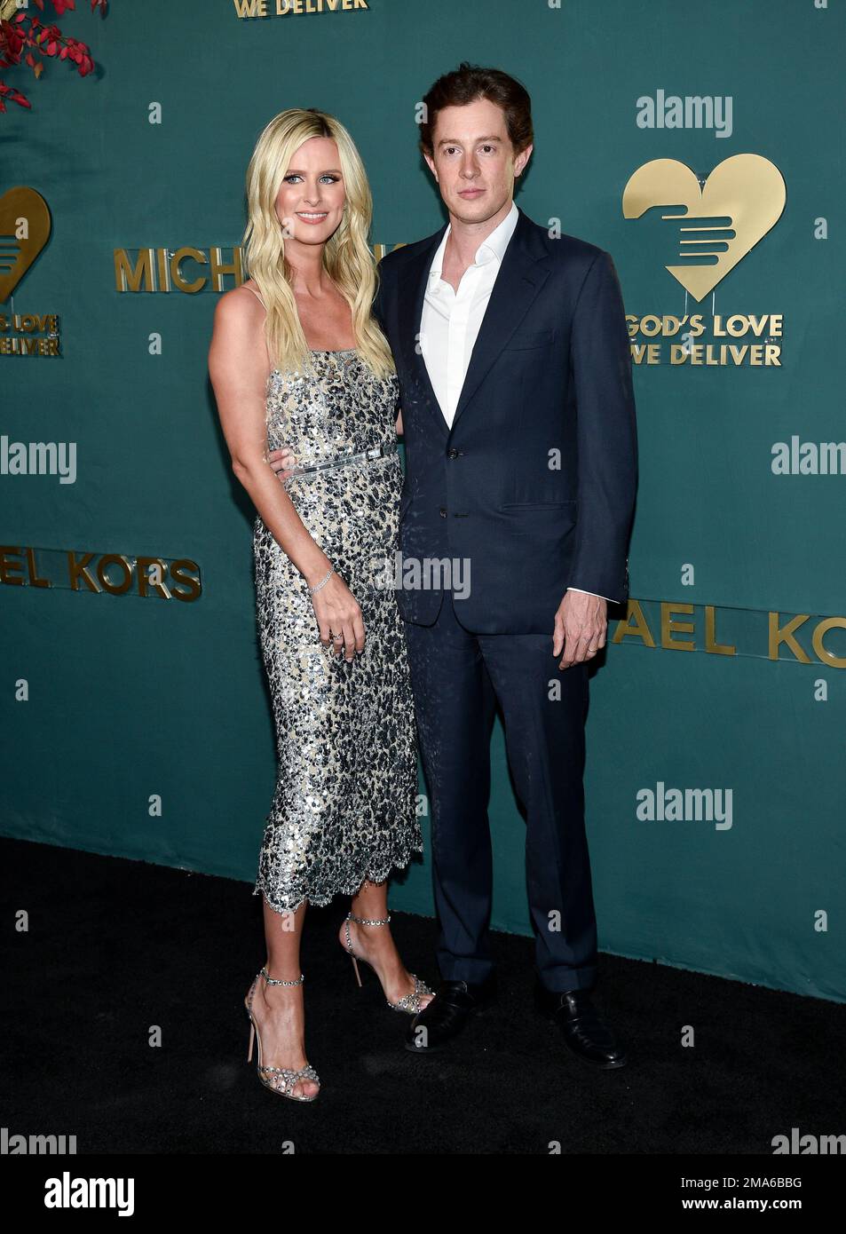 Nicky Hilton Rothschild, left, and husband James Rothschild attend the ...