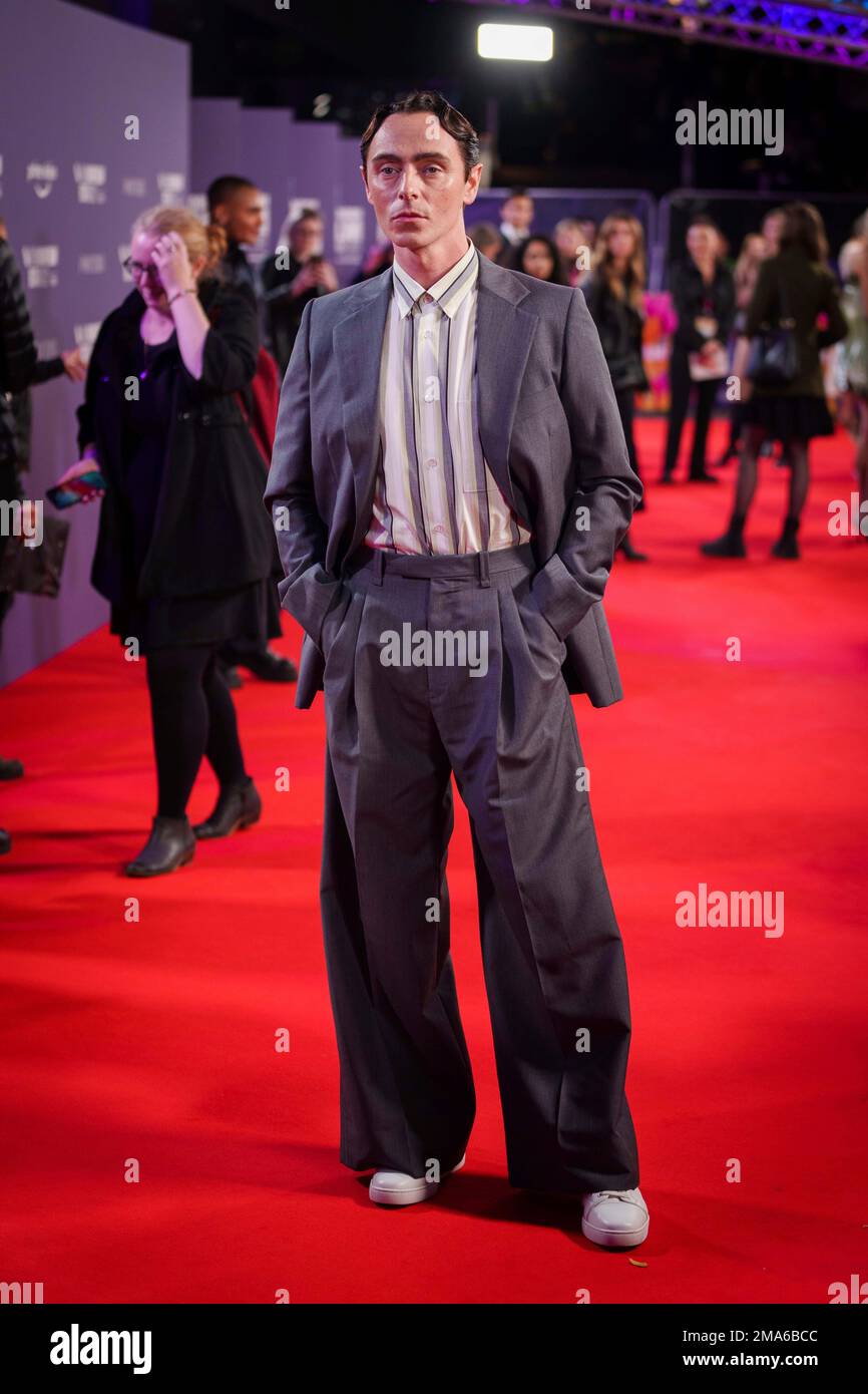 David Dawson poses for photographers upon arrival for the premiere of ...