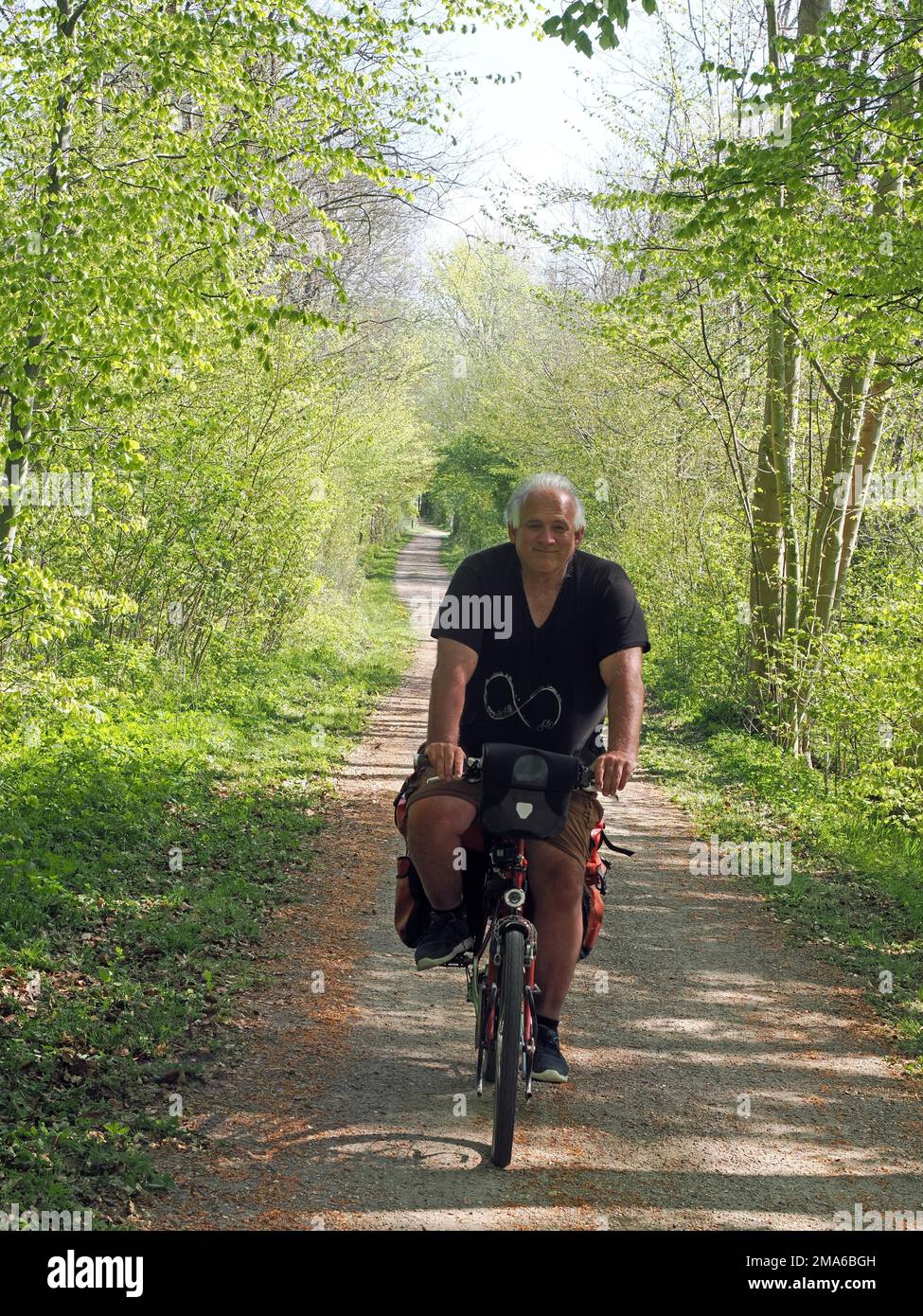Narrow cycle track hi-res stock photography and images - Alamy