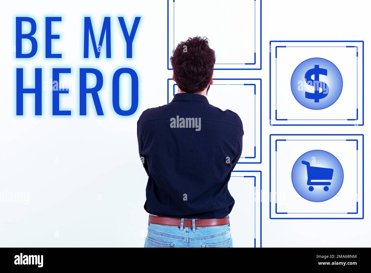 Sign displaying Be My Hero. Word Written on Request by someone to get ...