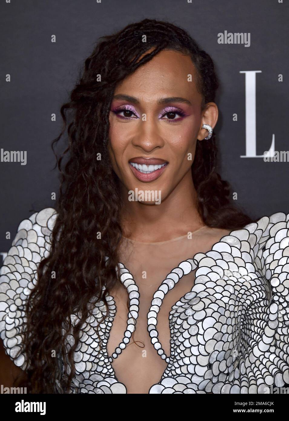 Michaela Jae Rodriguez arrives at the 29th annual ELLE Women in ...