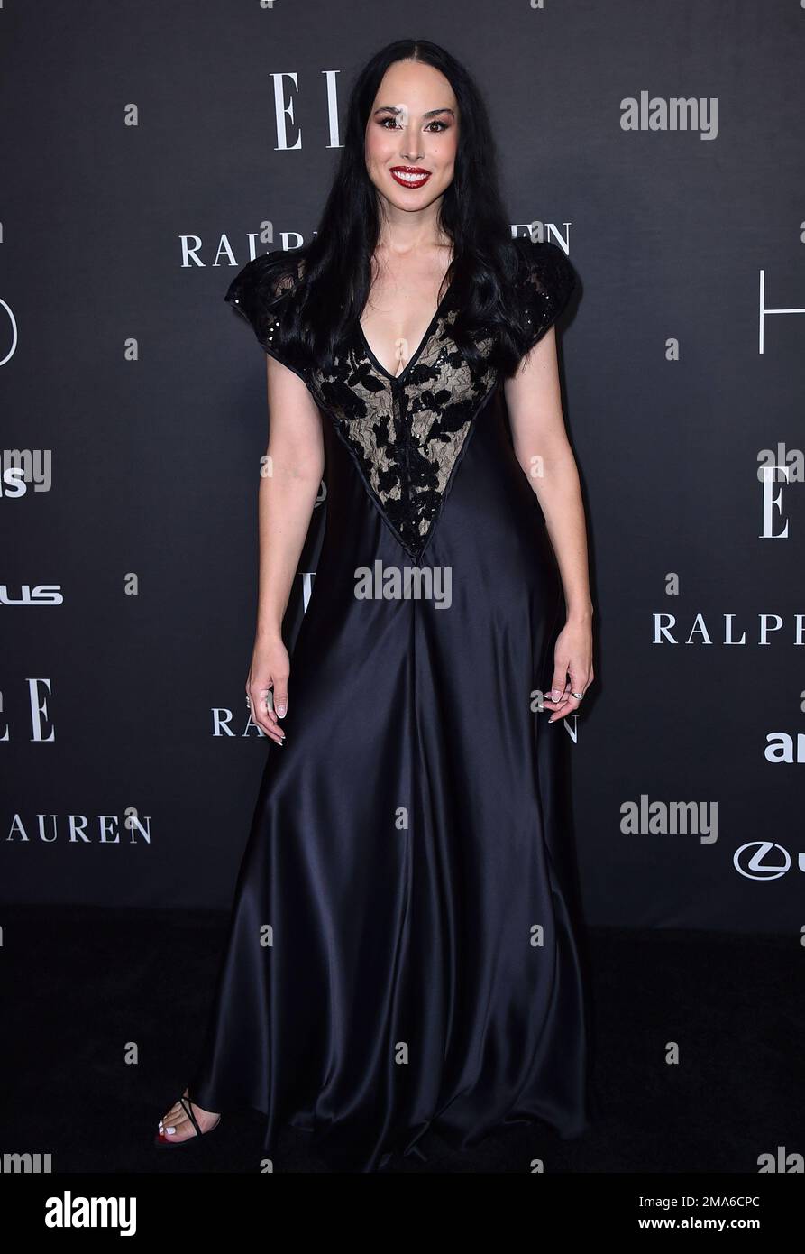 Meena Harris arrives at the 29th annual ELLE Women in Hollywood ...