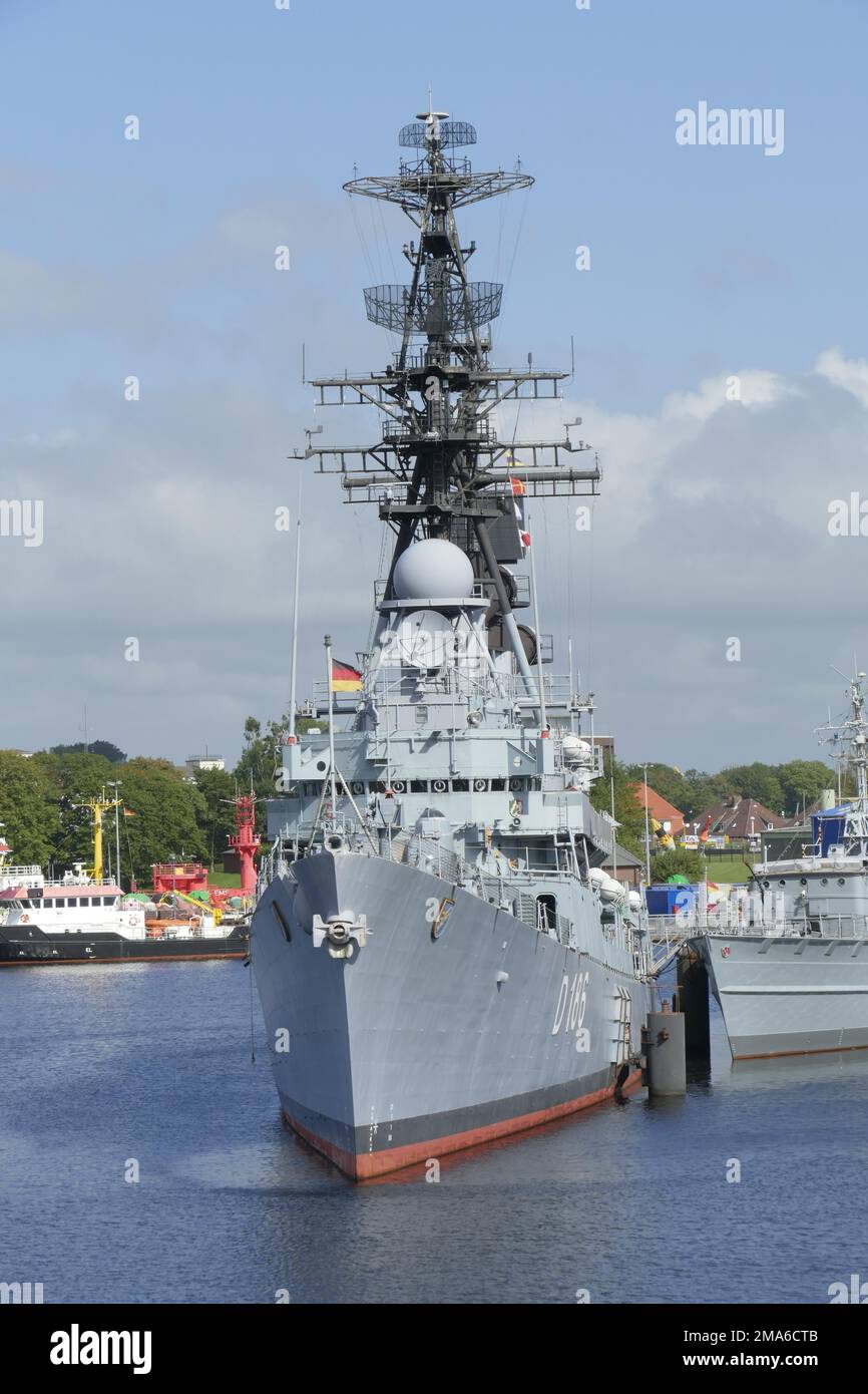 Destroyer Moelders, German Naval Museum, Wilhelmshaven, Lower Saxony ...