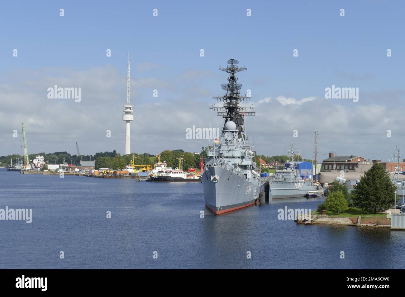 Destroyer Moelders, German Naval Museum, Wilhelmshaven, Lower Saxony ...