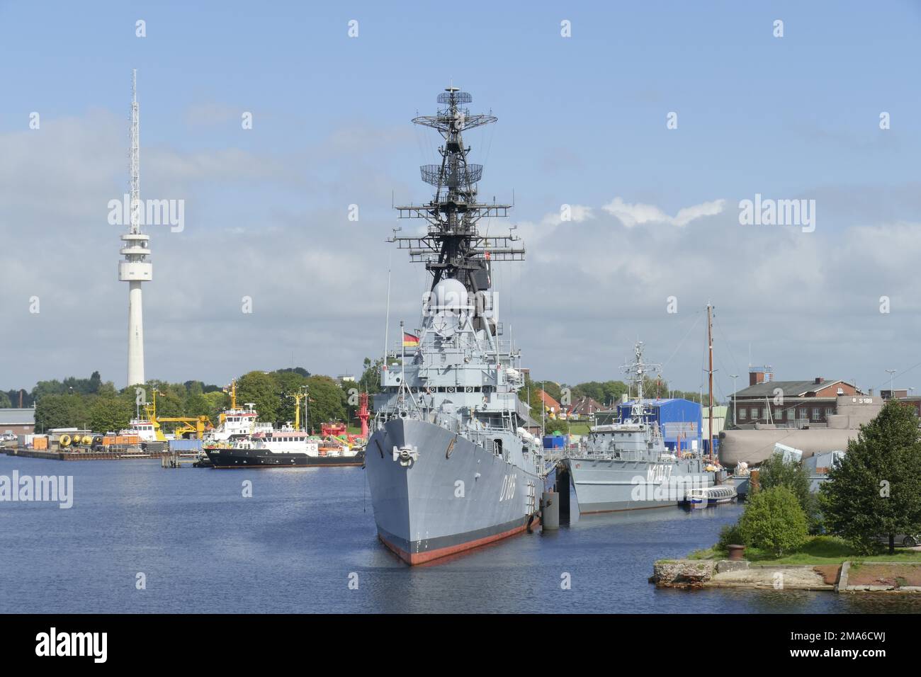 Destroyer Moelders, German Naval Museum, Wilhelmshaven, Lower Saxony ...