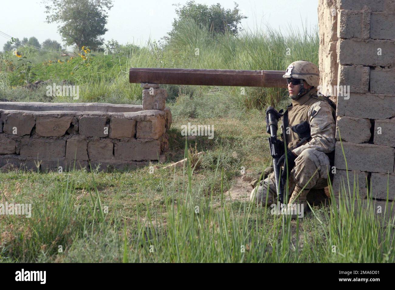 US Navy (USN) Hospitalman Third Class (HM3) Nicholas Herrera, assigned ...