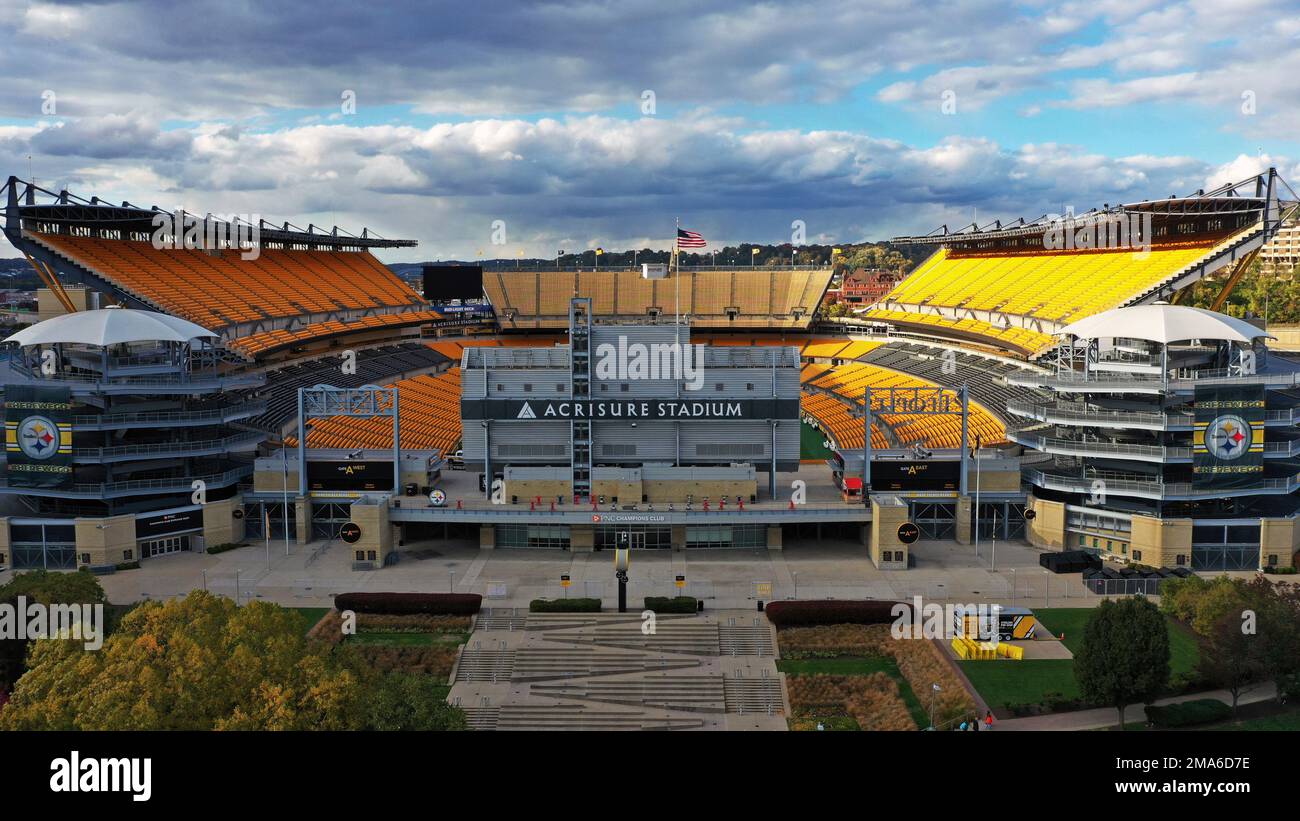 This is Acrisure Stadium, the home of the Pittsburgh Steelers in ...