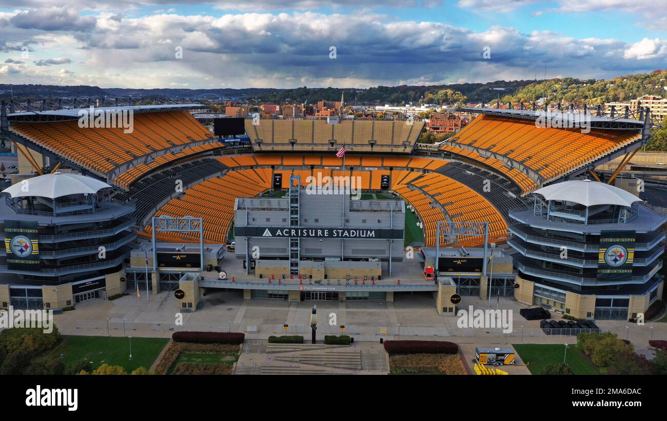 This is Acrisure Stadium, the home of the Pittsburgh Steelers in ...