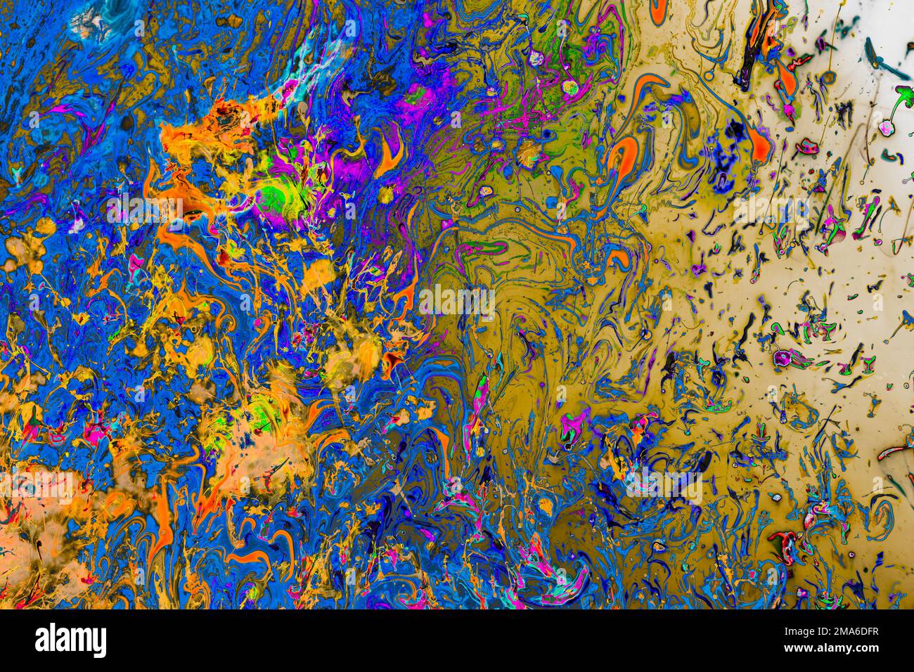 Traditional Ottoman Turkish abstract marbling art patterns as ...