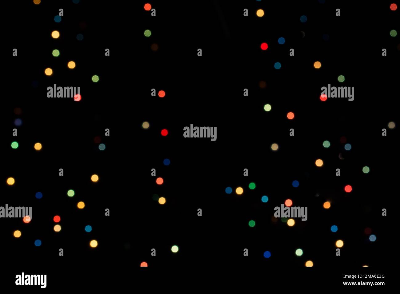 Background With Natural Bokeh And multi color lights Stock Photo - Alamy