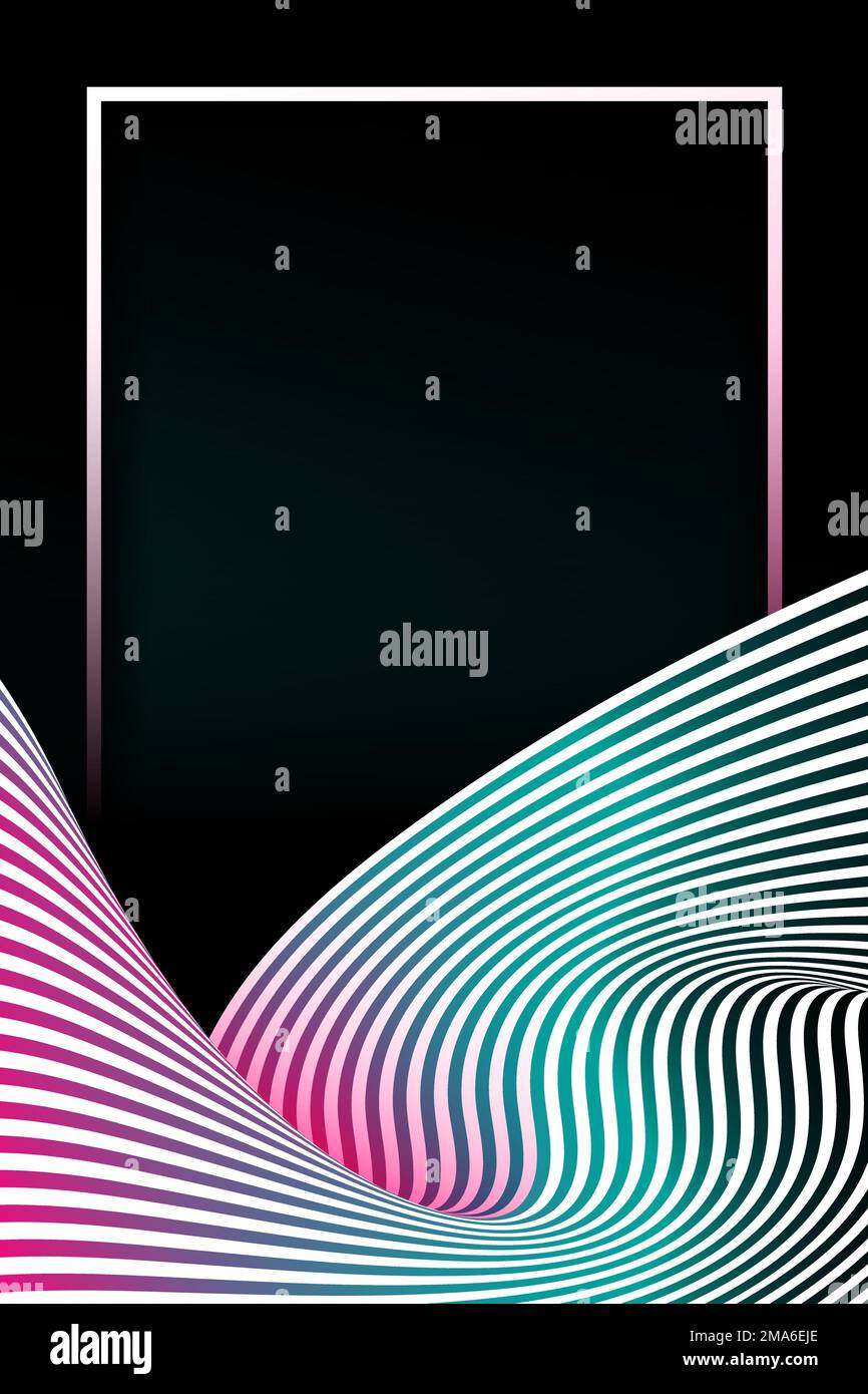 Rectangle frame on an abstract background vector Stock Vector Image ...